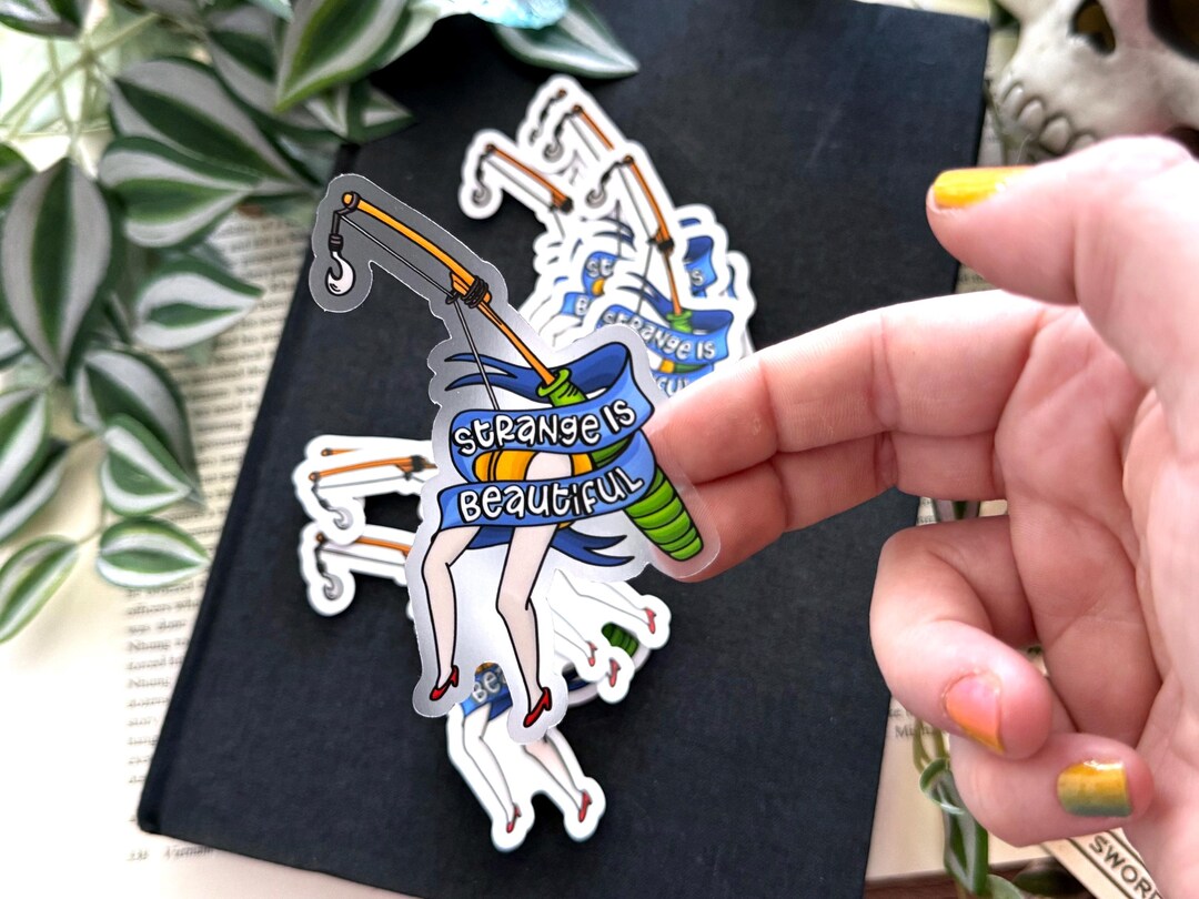 Sid's Toys Legs Strange is Beauitful Tattoo Style 3.5x2.5 Waterproof ...