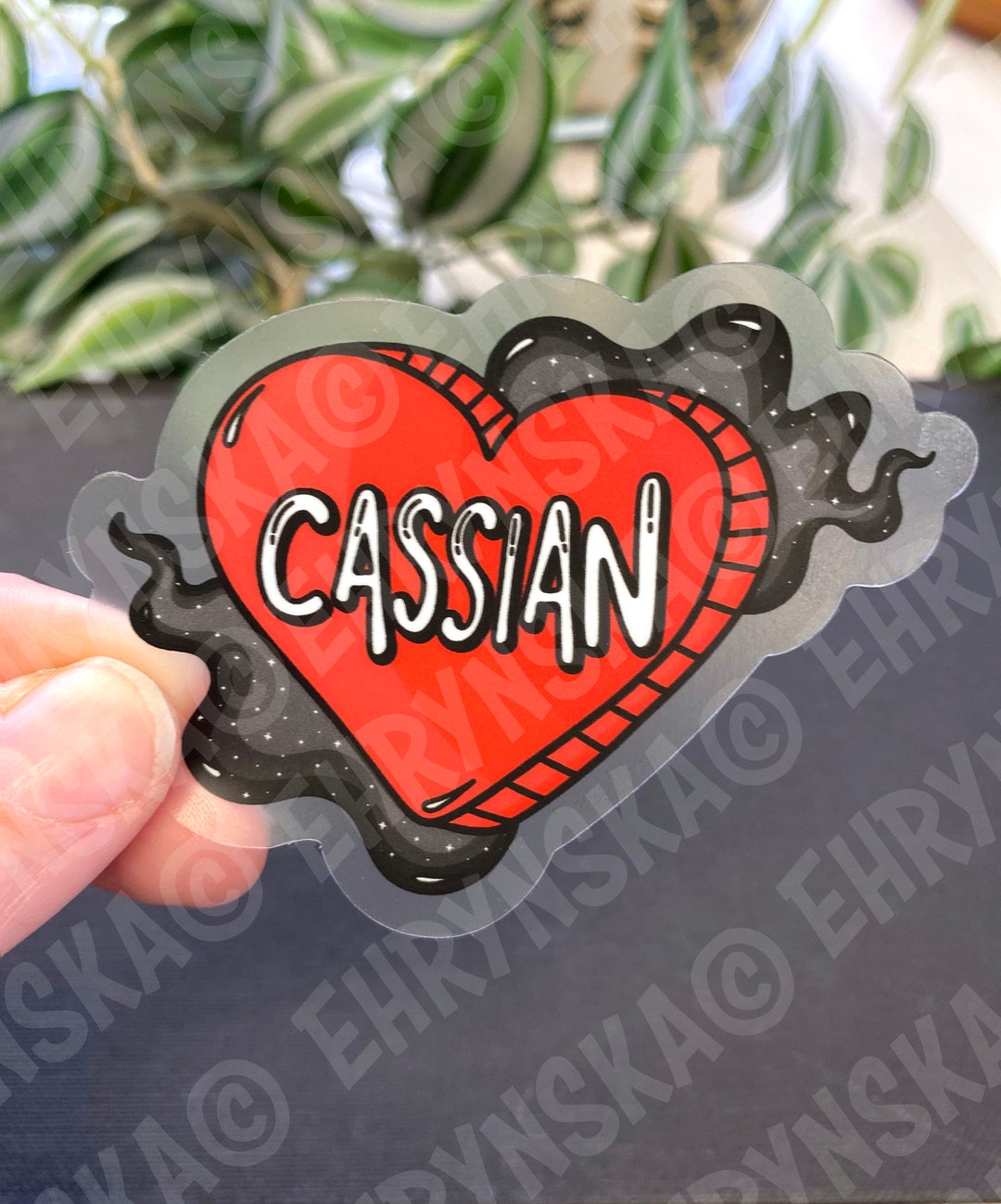 ACOTAR Cassian Candy Heart Love Bat Boy Officially Licensed Sarah J ...