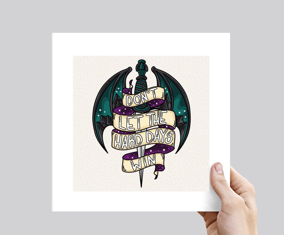 ACOTAR Officially Licensed Sarah J Maas Mor ACOMAF Don't Let the Hard ...