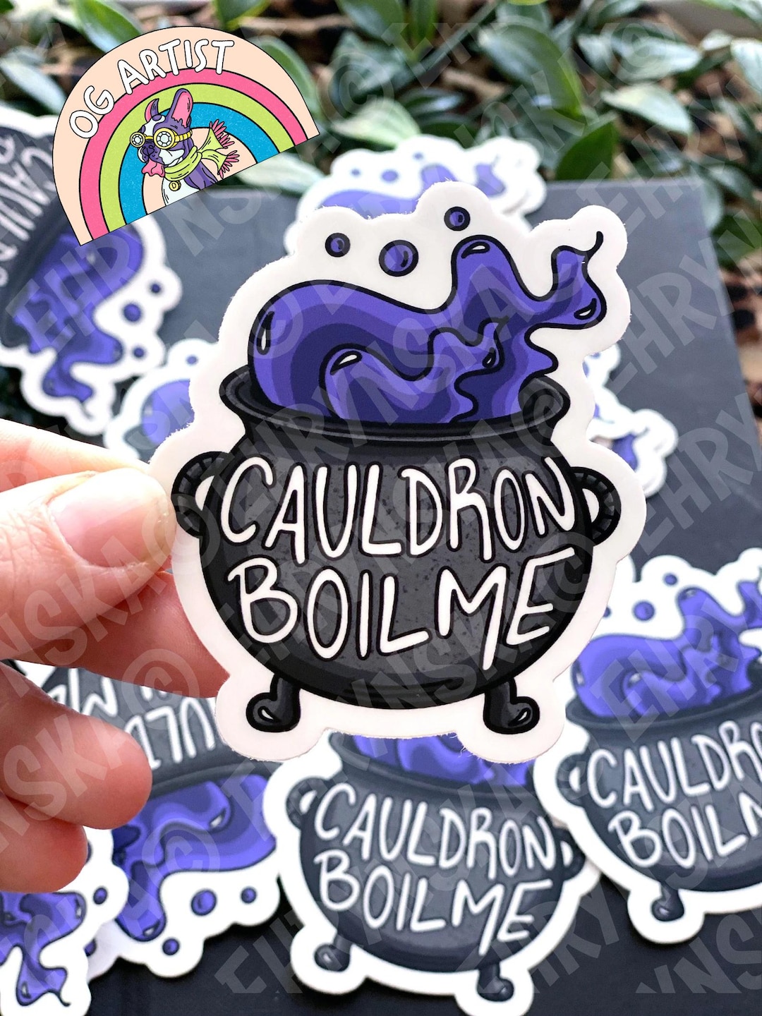ACOTAR Cauldron Boil Me Officially Licensed Sarah J Maas Waterproof 3x3 ...