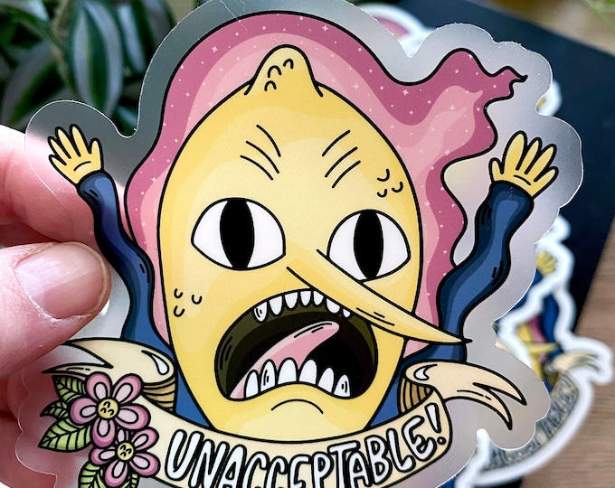 Marceline the Vampire Juice Vinyl Sticker Adventure Time Sticker ...