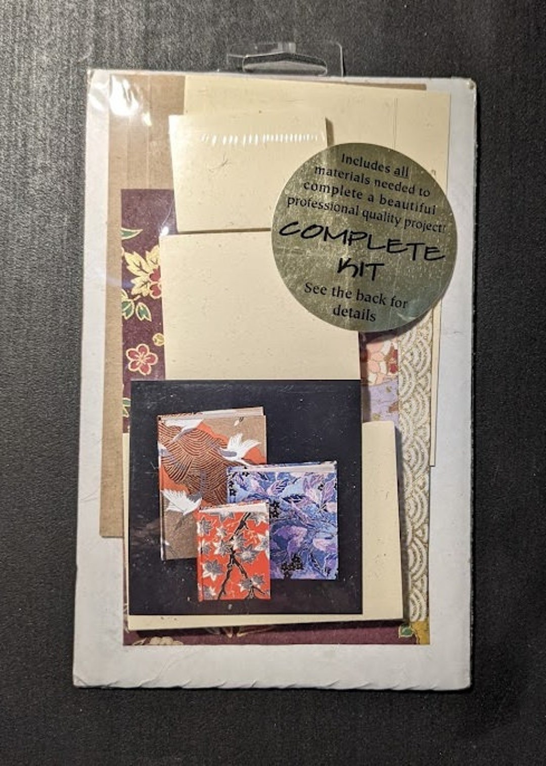 Make a Book Kit, Mini Book Kit, Makes 3 Books, Asian Theme Covers - Etsy