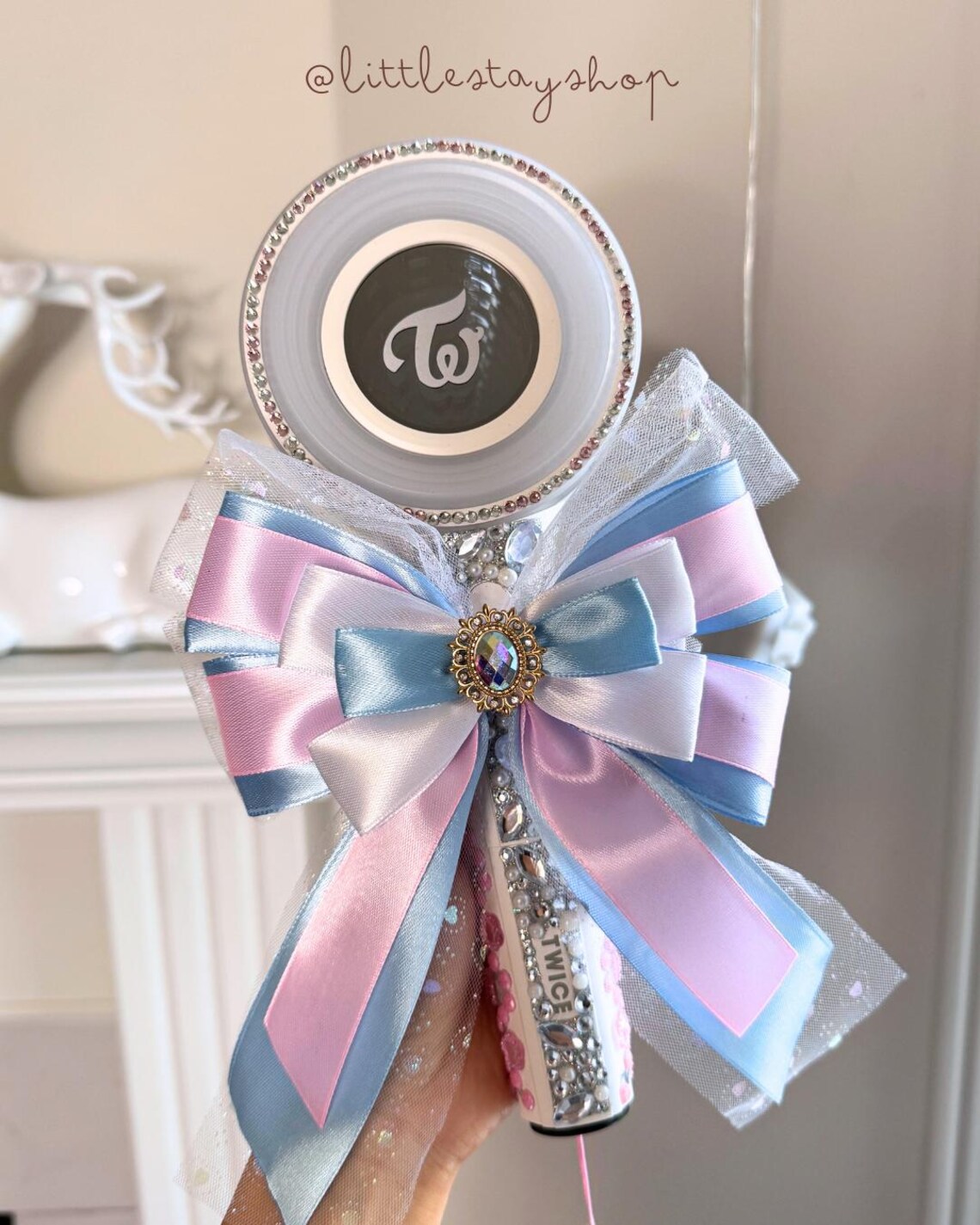 SEVENTEEN Lightstick Bow | Kpop Decoration | Concert Ribbon Bow | Carat ...