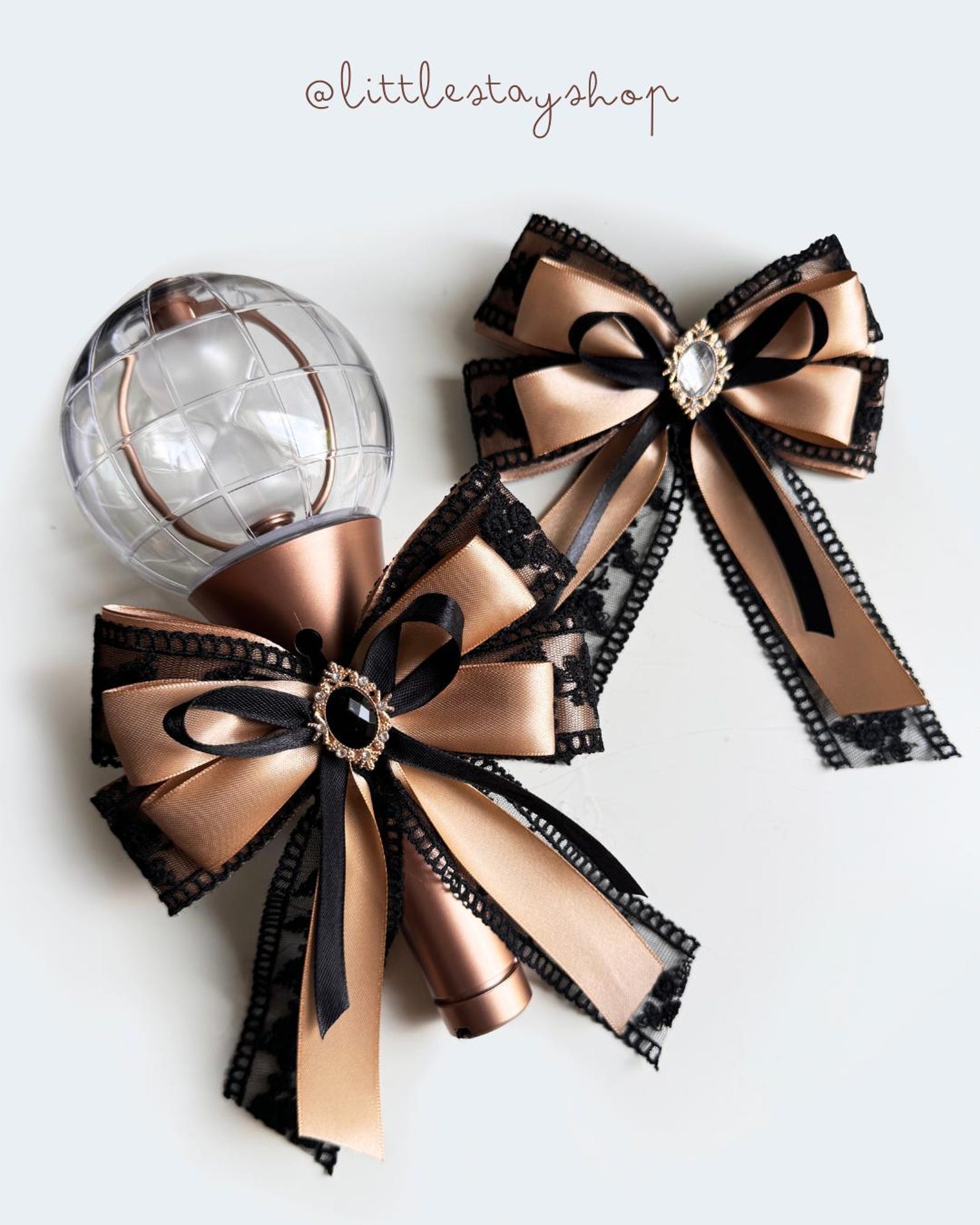 ATEEZ Lightstick Bow | Kpop Decoration | Concert Ribbon Bow | Atiny ...