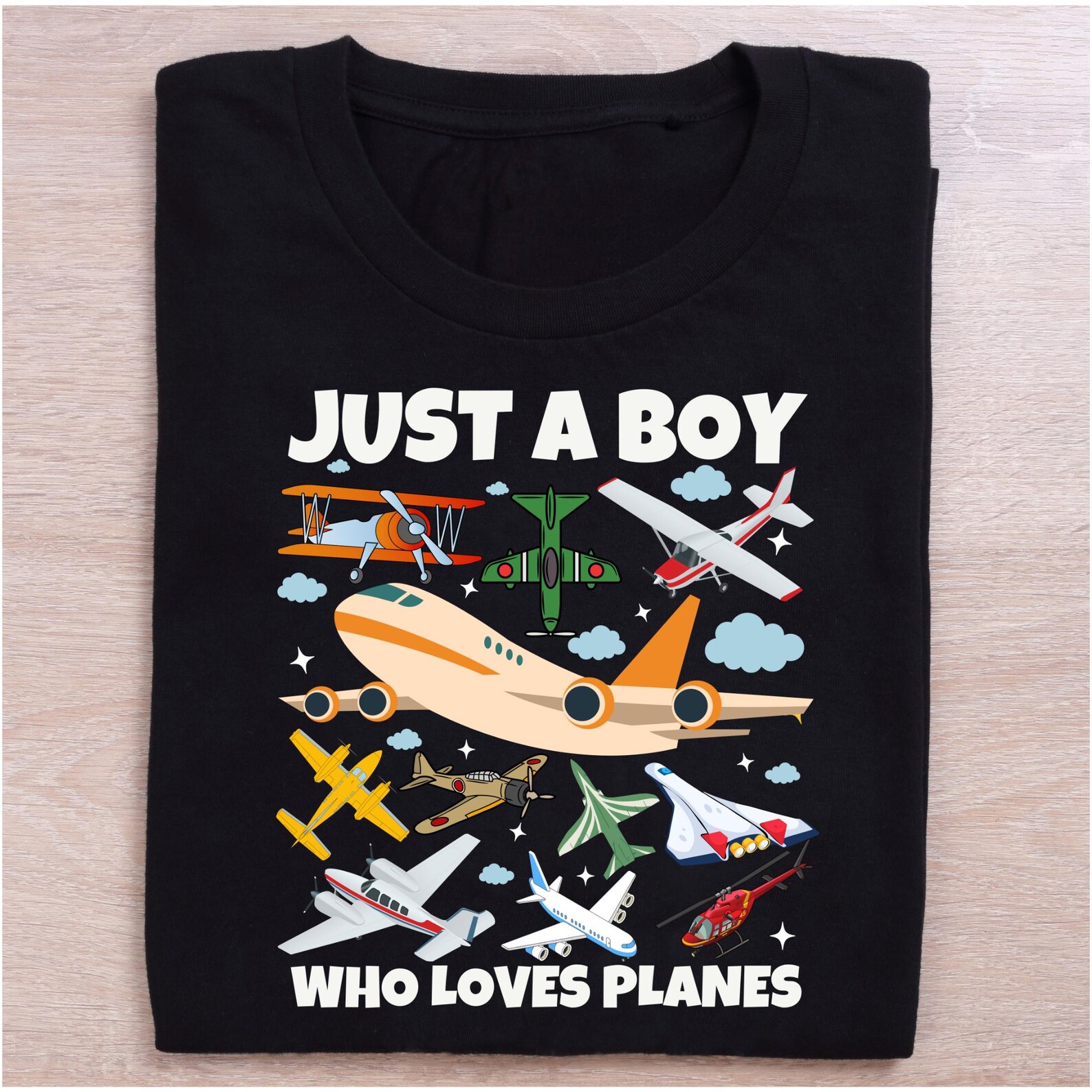 Just a Boy Who Loves Planes PNG | Airplane Sublimation Design for Kids ...