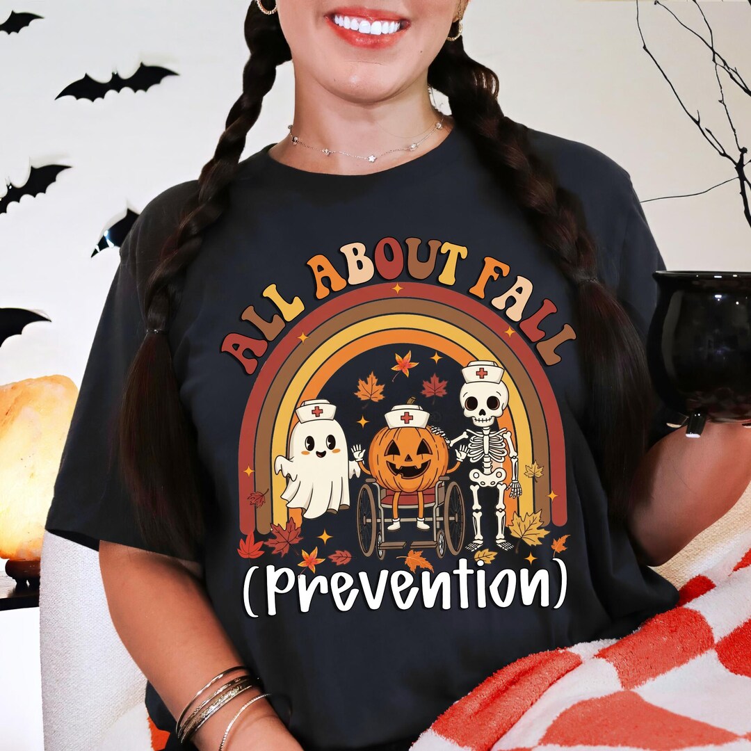 Nurse Halloween PNG: Fall Prevention Retro Design (digital Download) - Etsy