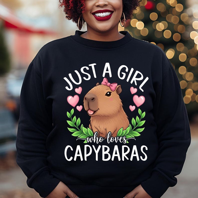 Capybara PNG Clipart, Kawaii Rodent Design (digital Download - Etsy