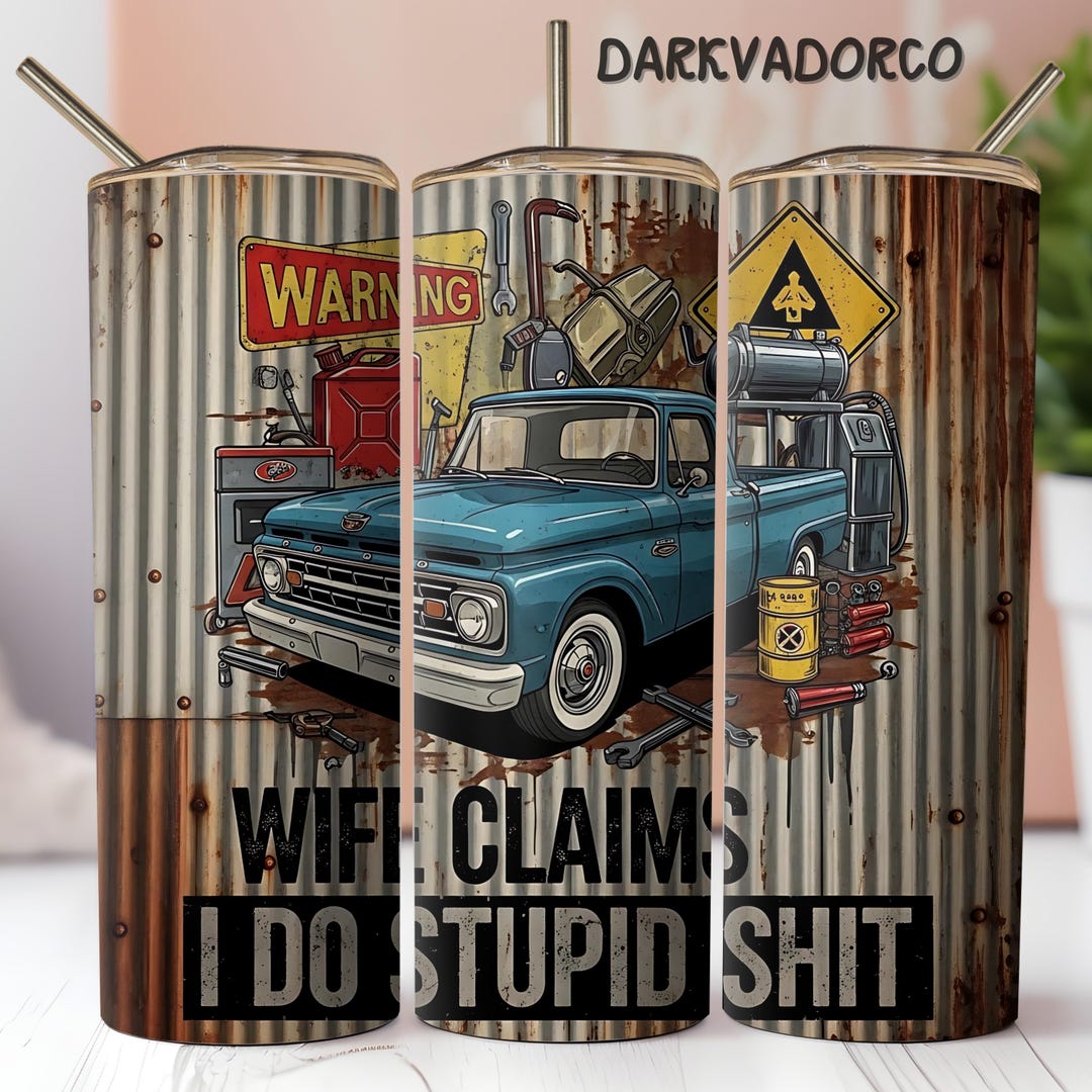 Mechanic Tumbler Wrap PNG, Grunge Garage Art (digital Download) - Etsy