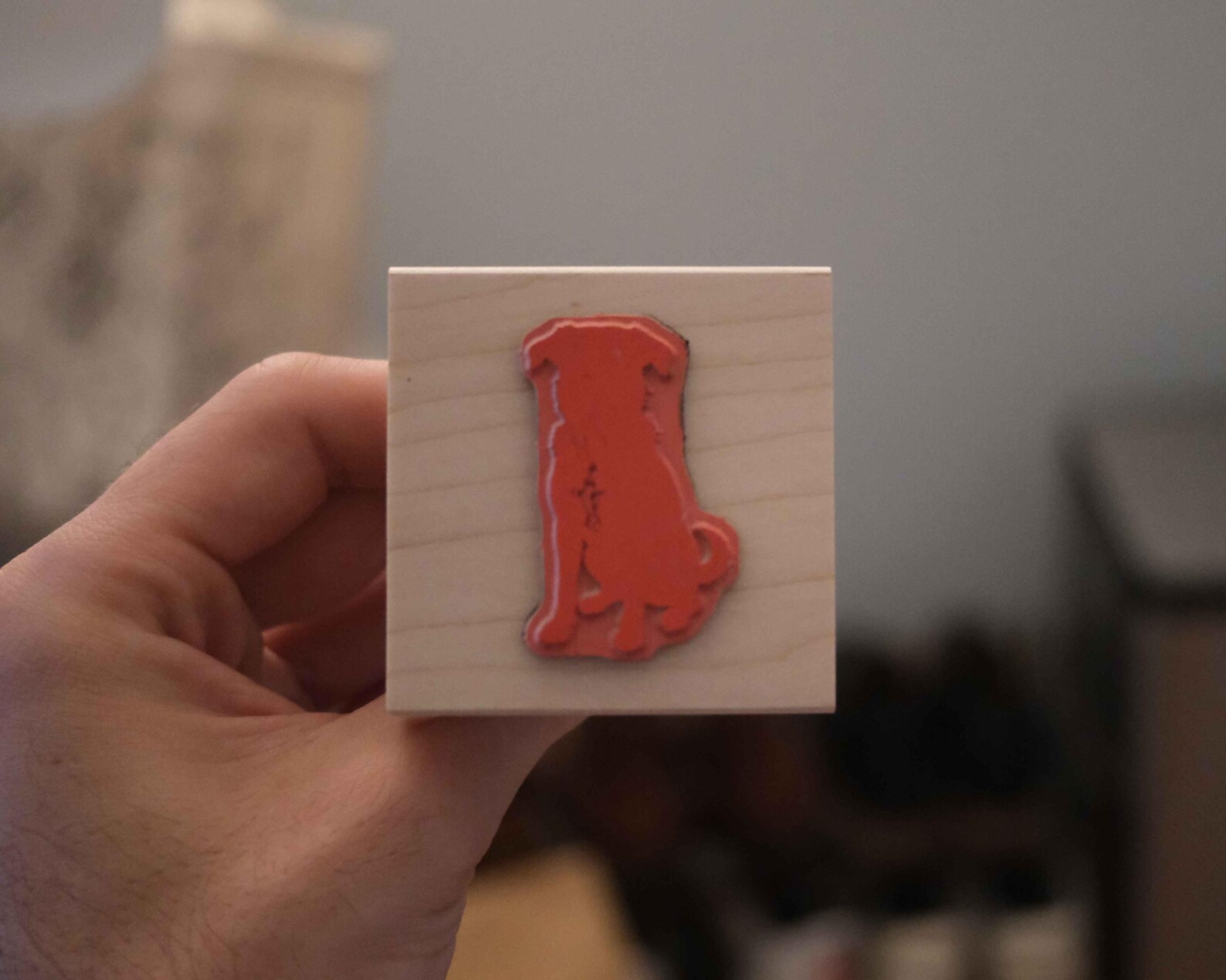 Christmas Tree Rubber Stamp – Holiday Craft Stamp– 2x2 or 3x3 Inch ...