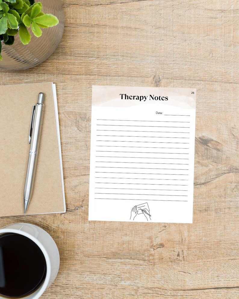Therapy Notes Bundle - Template for Therapy Clients | OCD, Anxiety ...