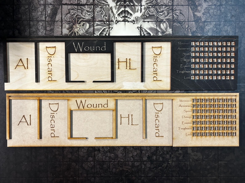 KDM Kingdom Death Monster- Player/monster Boards - Etsy