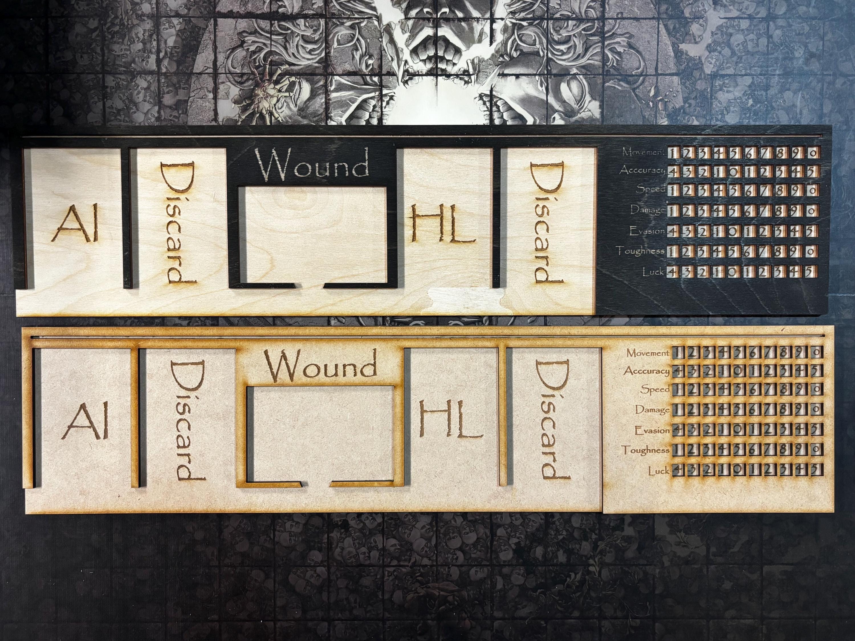 KDM Kingdom Death Monster- Player/monster Boards - Etsy