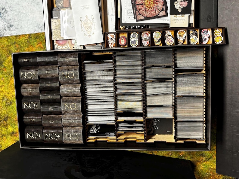 KDM Kingdom Death Monster- Organizer of Death Big Box Insert - Etsy