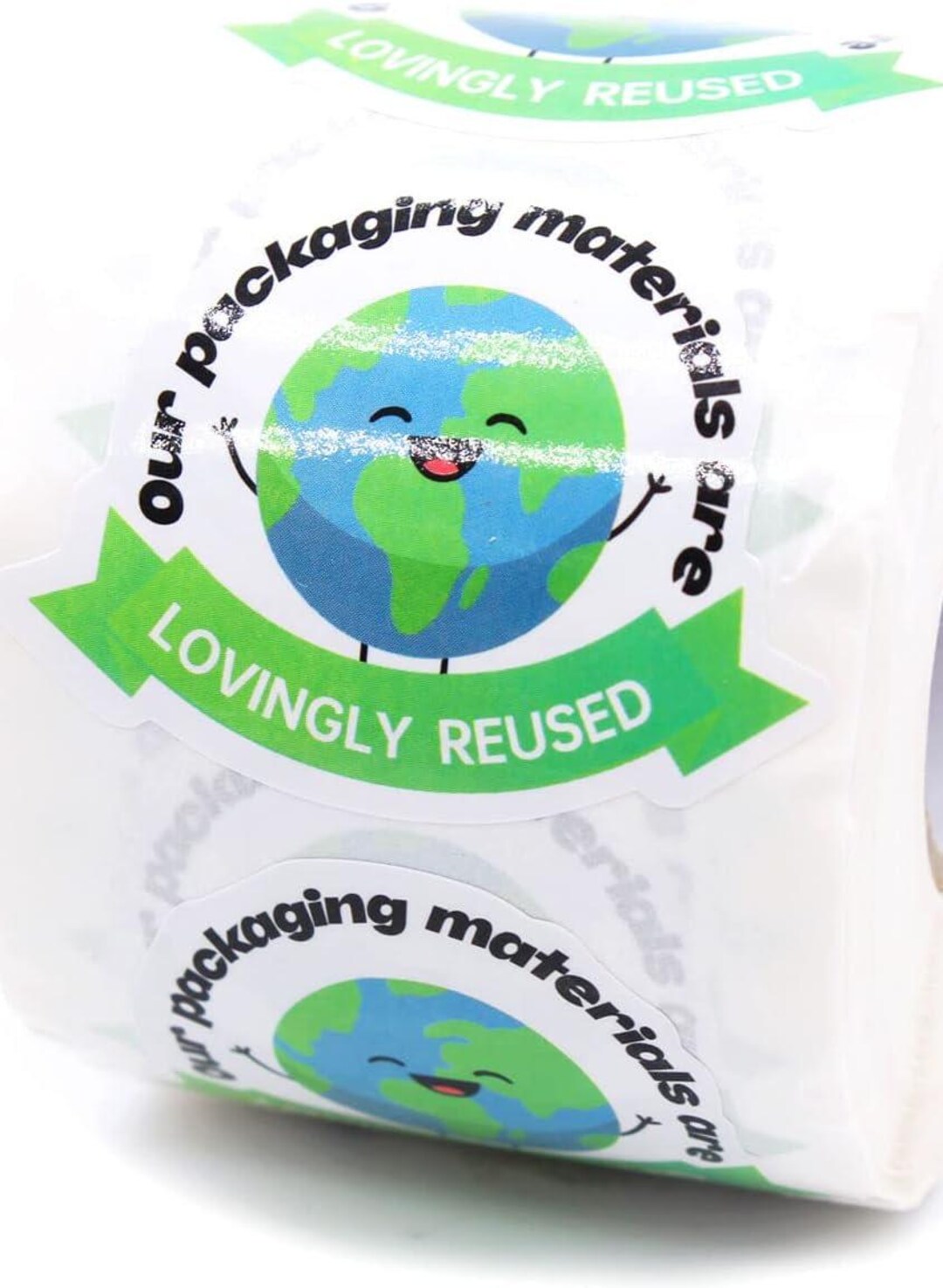 2 Inch White Our Packaging Materials Are Lovingly Reused Recycling ...