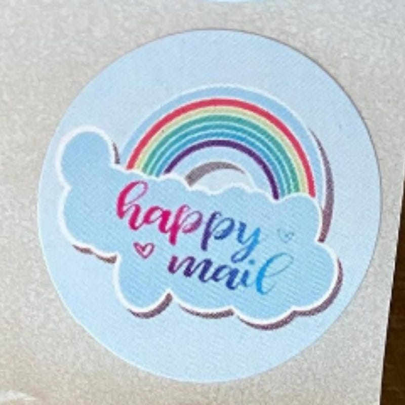 Happy Mail Stickers - Etsy