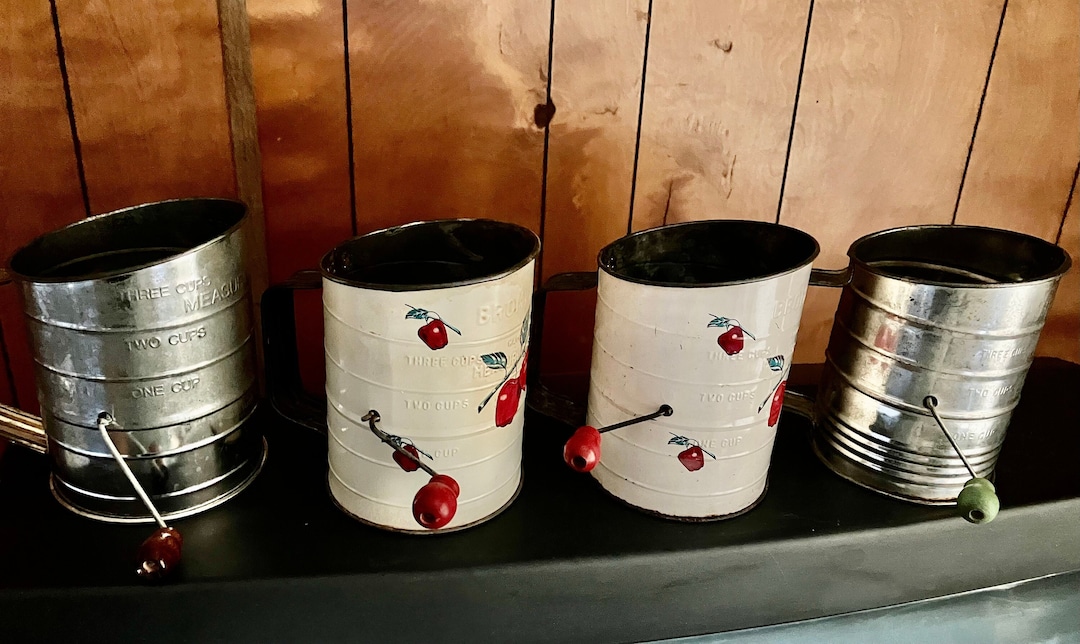 Custom Order Vintage Flour Sifter With Your Choice of Scenery (or Your ...