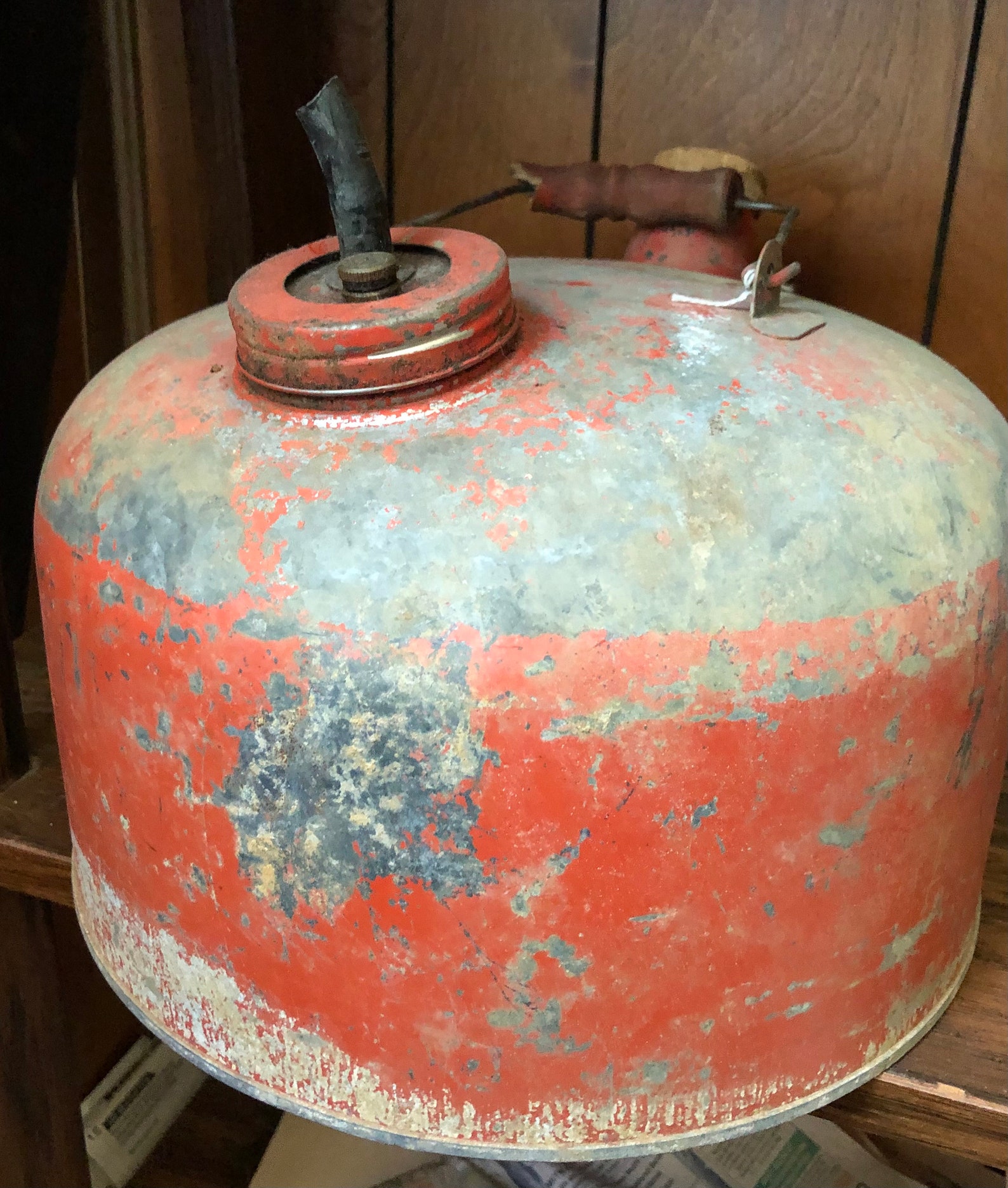 Vintage Small Gas Can, Rustic Home Decor, Metal Art - Etsy