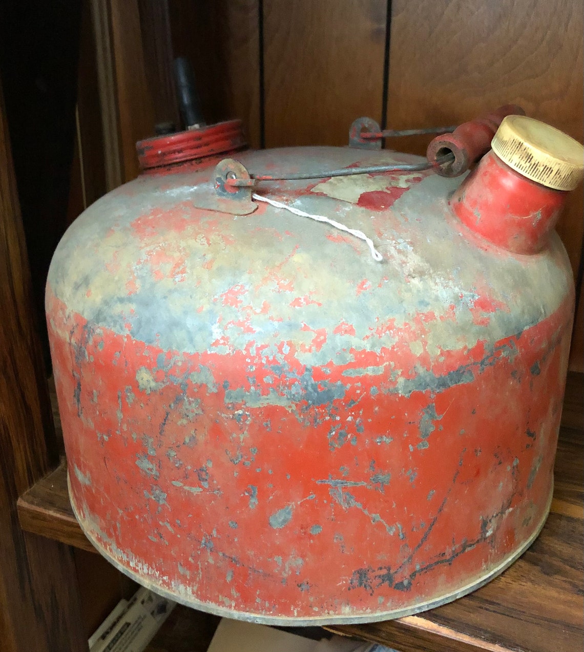 Vintage Small Gas Can Rustic Home Decor Gift Idea Fathers - Etsy