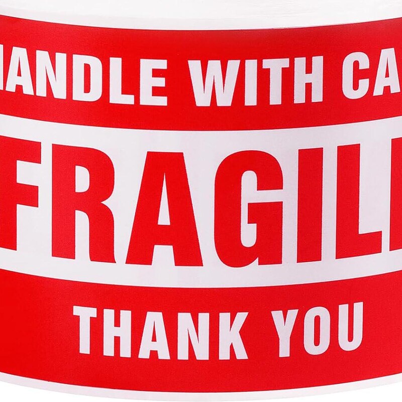 Fragile Warning Label - Etsy