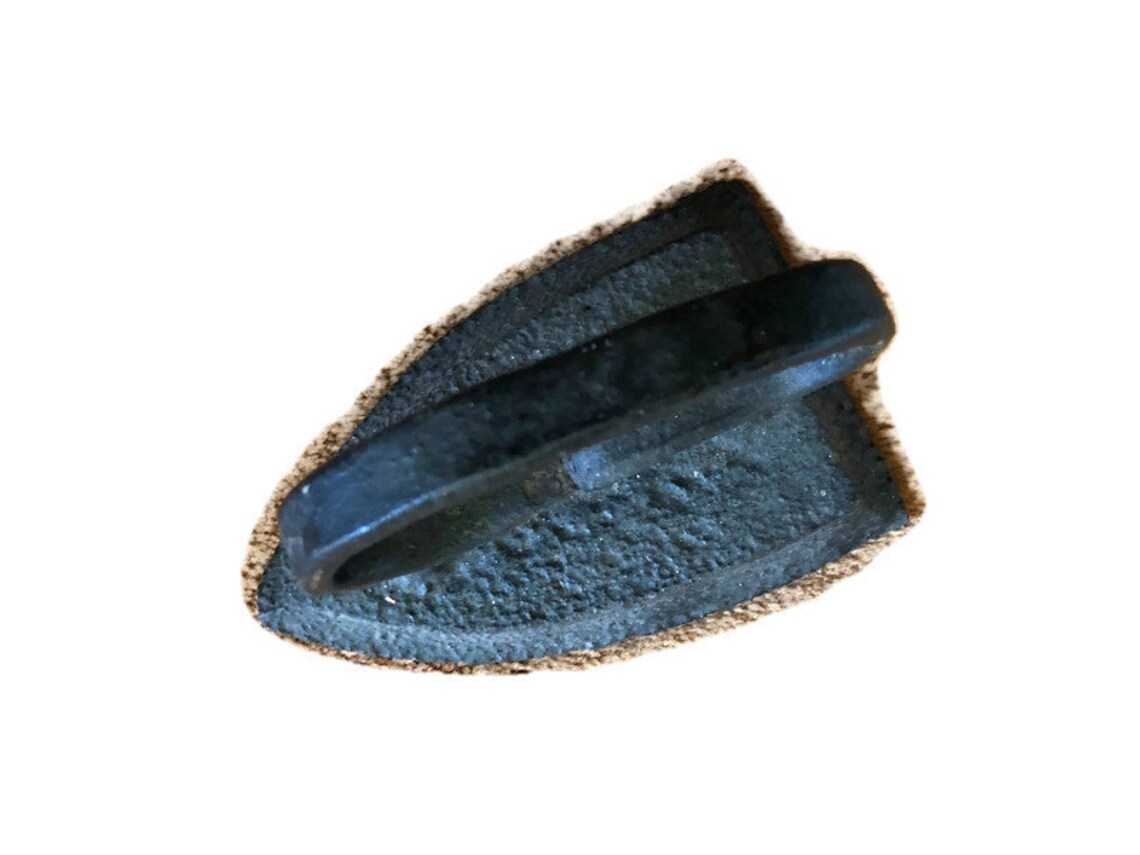 Black Antique Sad Iron From the 19th Century Rustic Home - Etsy