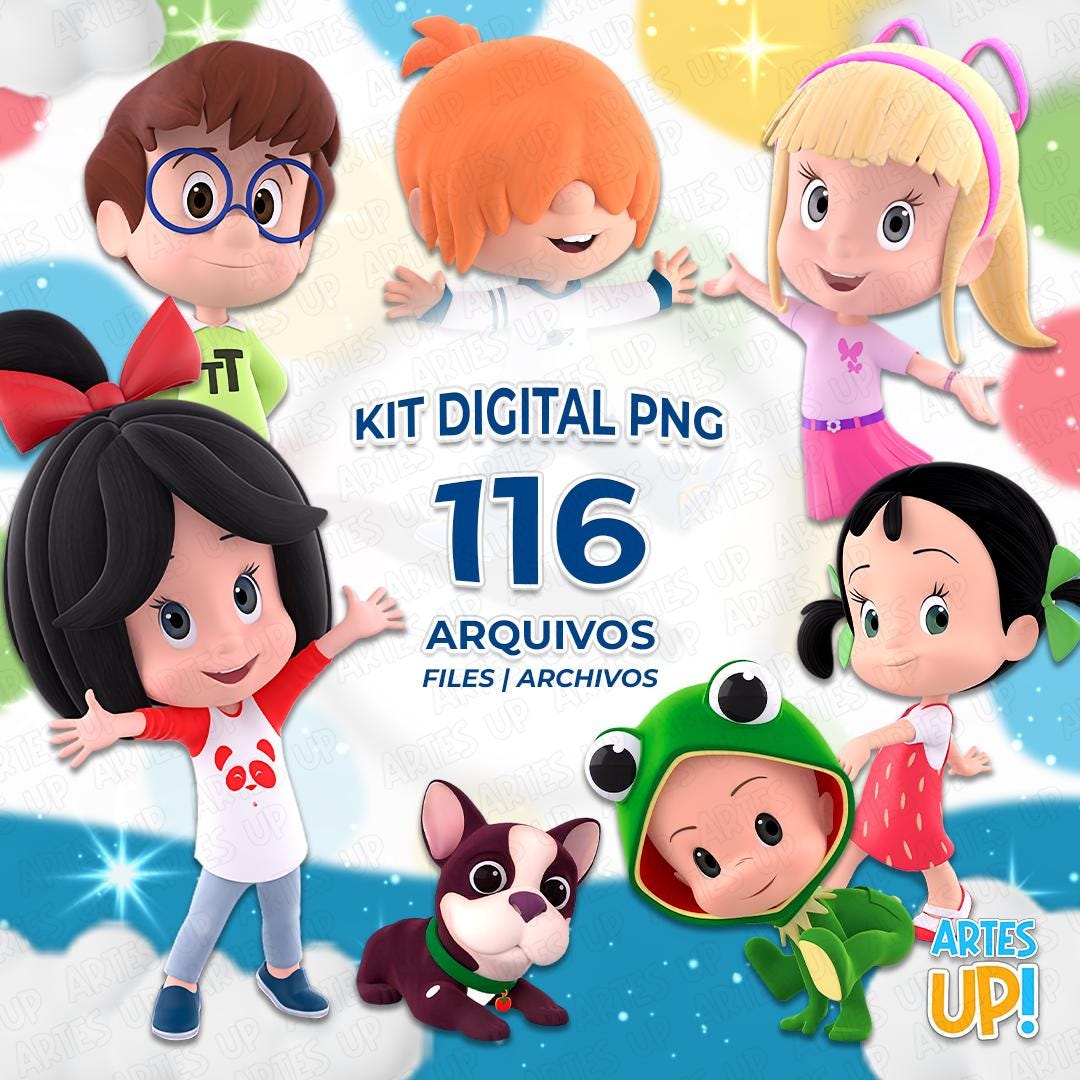 Cleo and Cuquin PNG Clipart Pack | Cleo and Cuquin Clipart Digital PNG ...