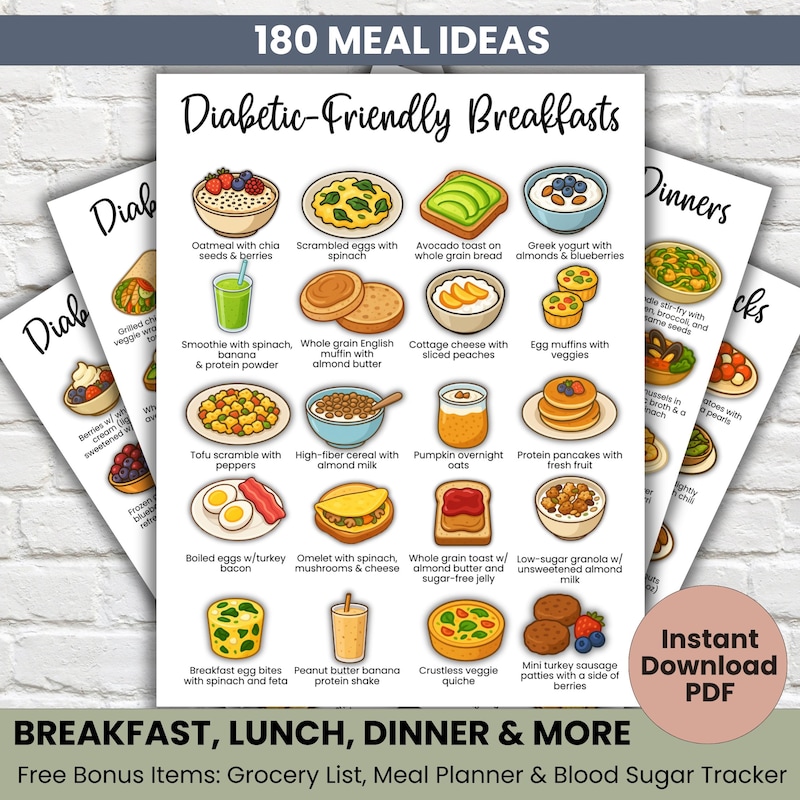 Printable Meal Ideas List - Etsy