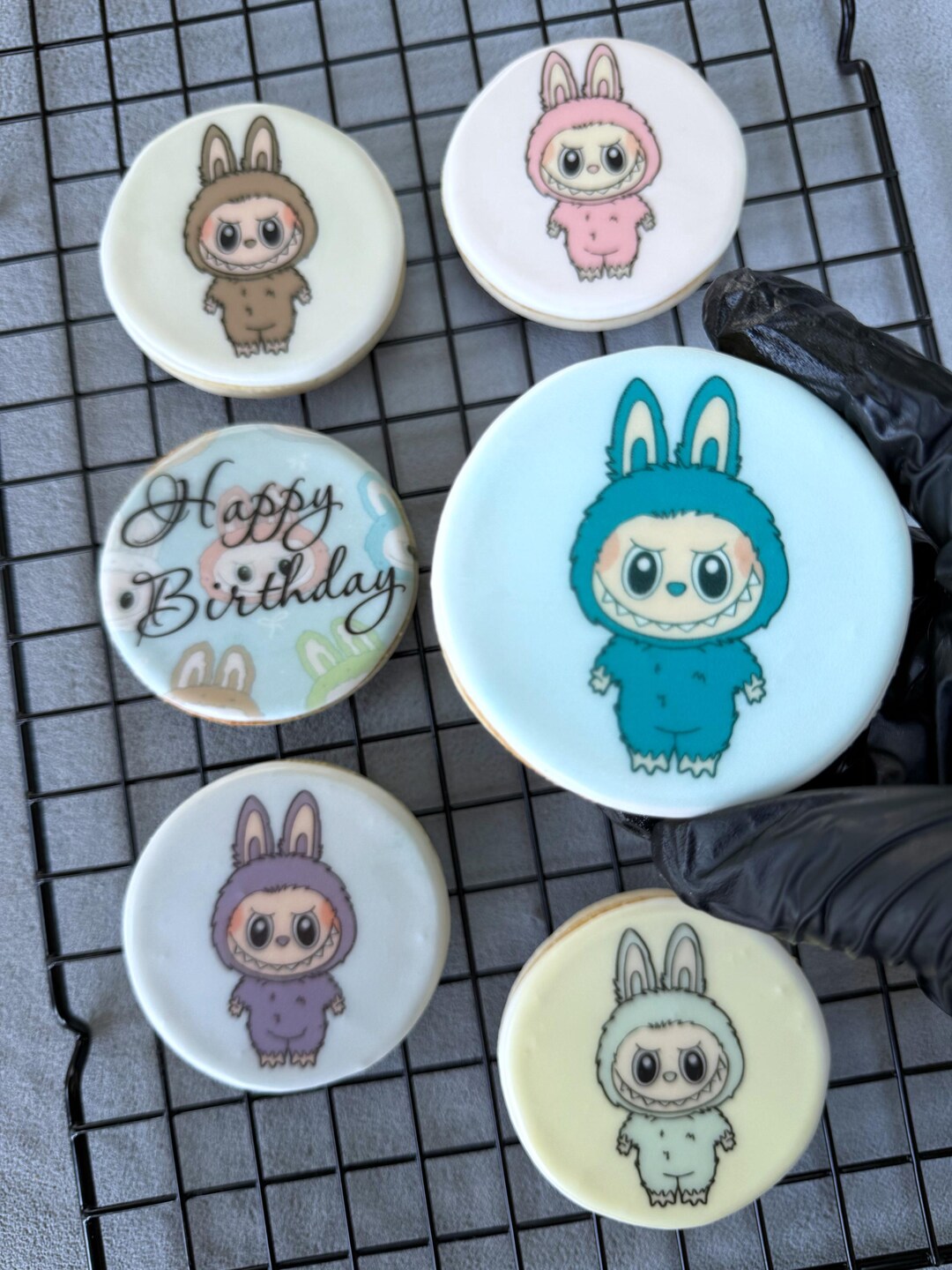 Labubu Cookies, 12 Labubu Cookies, Labubu Monsters' Cookies - Etsy UK