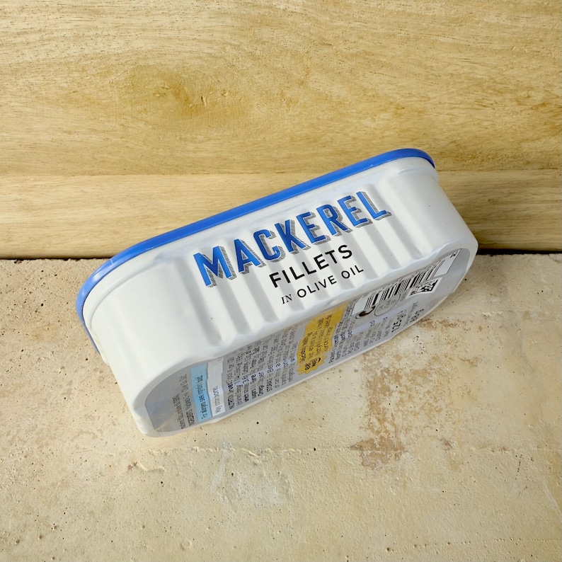 Mackerel Tin - Beach Huts - Etsy UK