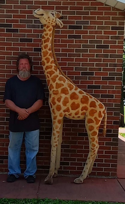 Studio Lifesize Steiff Giraffe 8ft Tall Stuffed Animal - Etsy