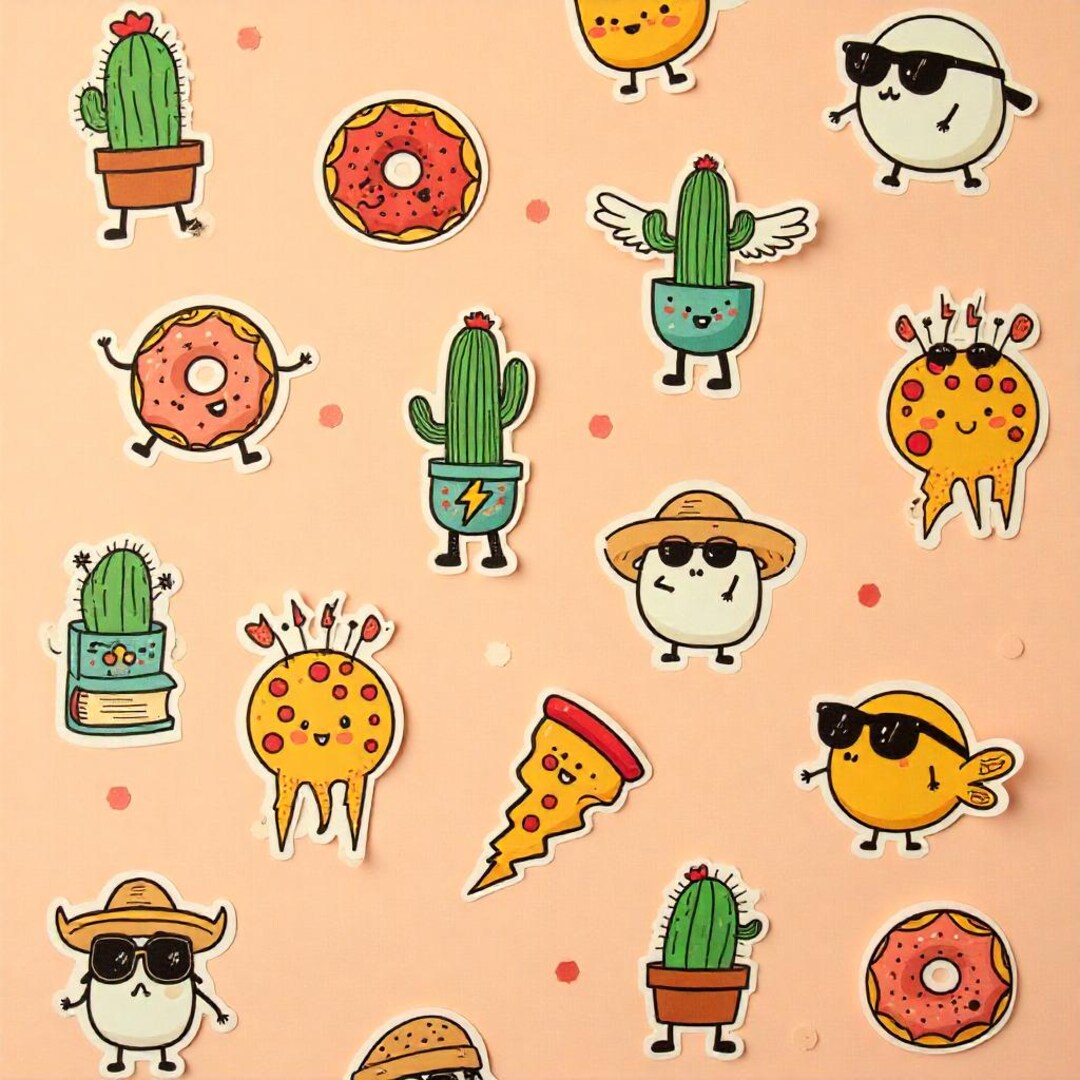Printable Fun Stickers, Journal Stickers, Planner Stickers, Sticker ...