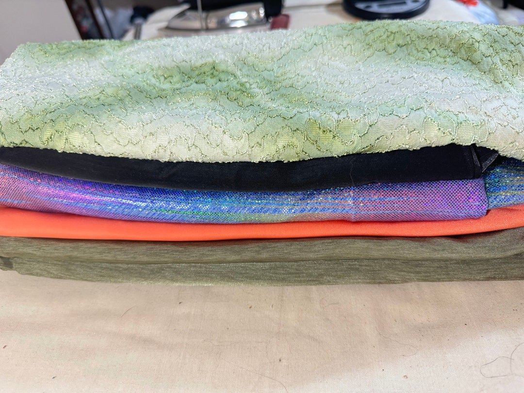 5lbs Bulk Knit Fabric Scrap Bundle – Assorted Colors & Textures for ...