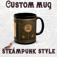 Handmade Steampunk Cups: Artisan Gear Decor, Set of 2 - Etsy