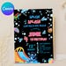 Waterslide Birthday Invitation: Splash Party, Canva Template (5x7 Inch ...
