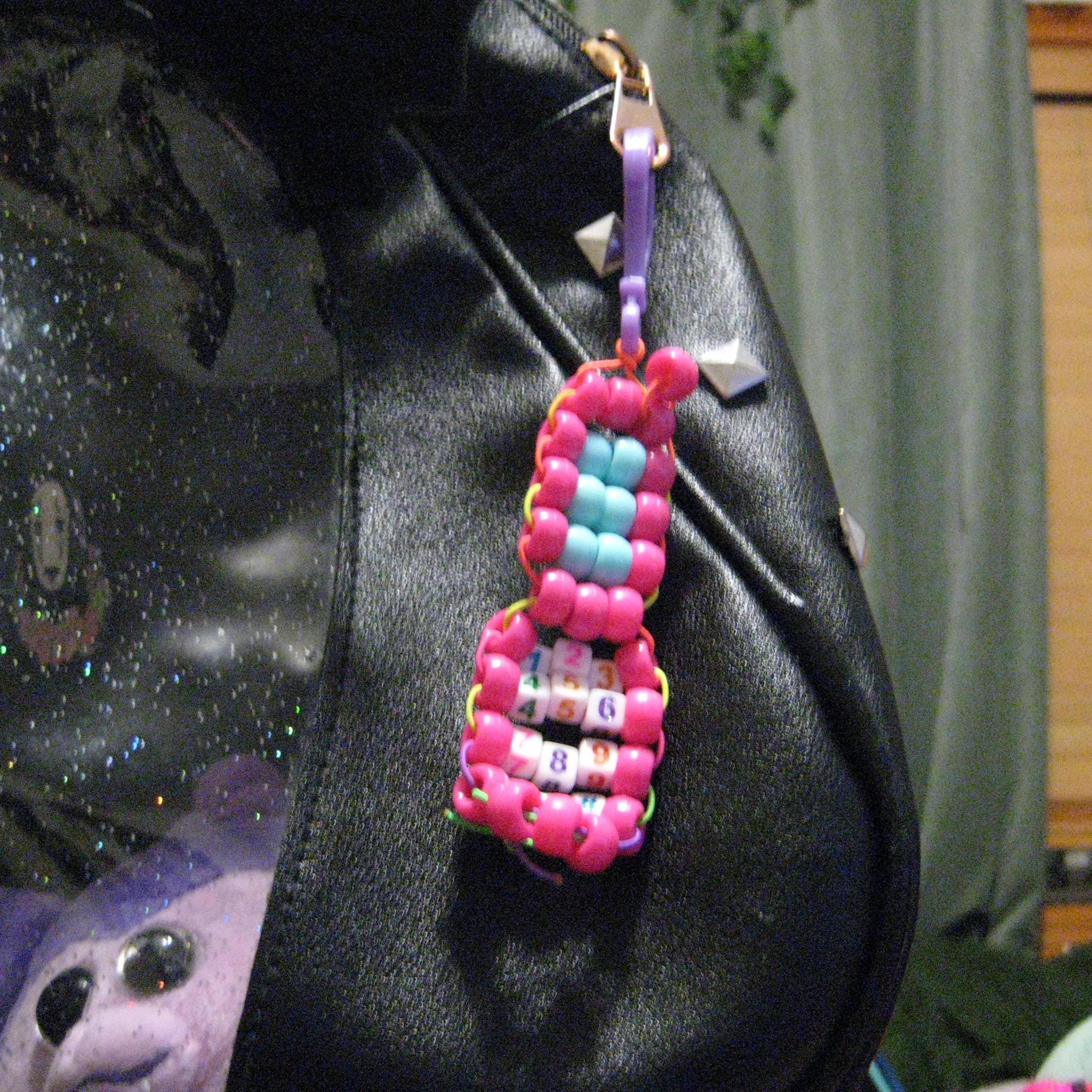 Y2K Kandi Cell Phone Keychain - Etsy