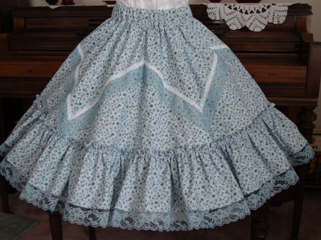 Square Dance Skirt - Etsy