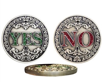 Yes / No Divination Coin - Etsy