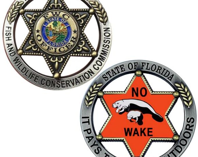 Florida FWC Challenge Coin Fish and Wildlife Conservation Commission ...