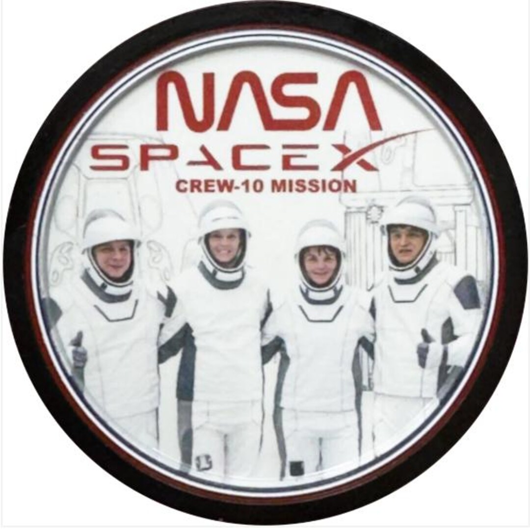 Challenge Coin for Spacex and for NASA Crew 10 Mission Rescue - Etsy