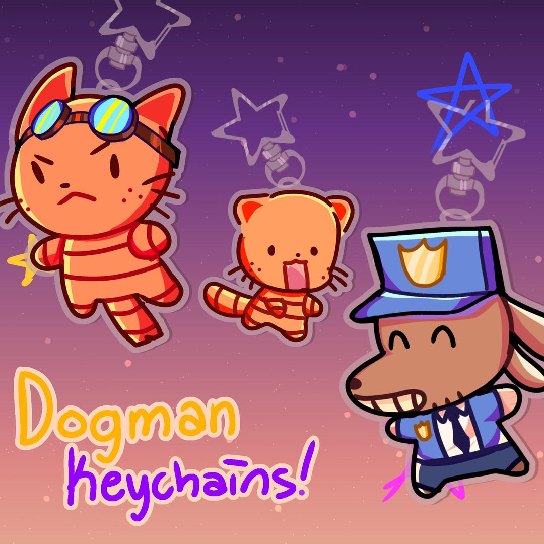 Dogman Fanmade Keychain! - Etsy