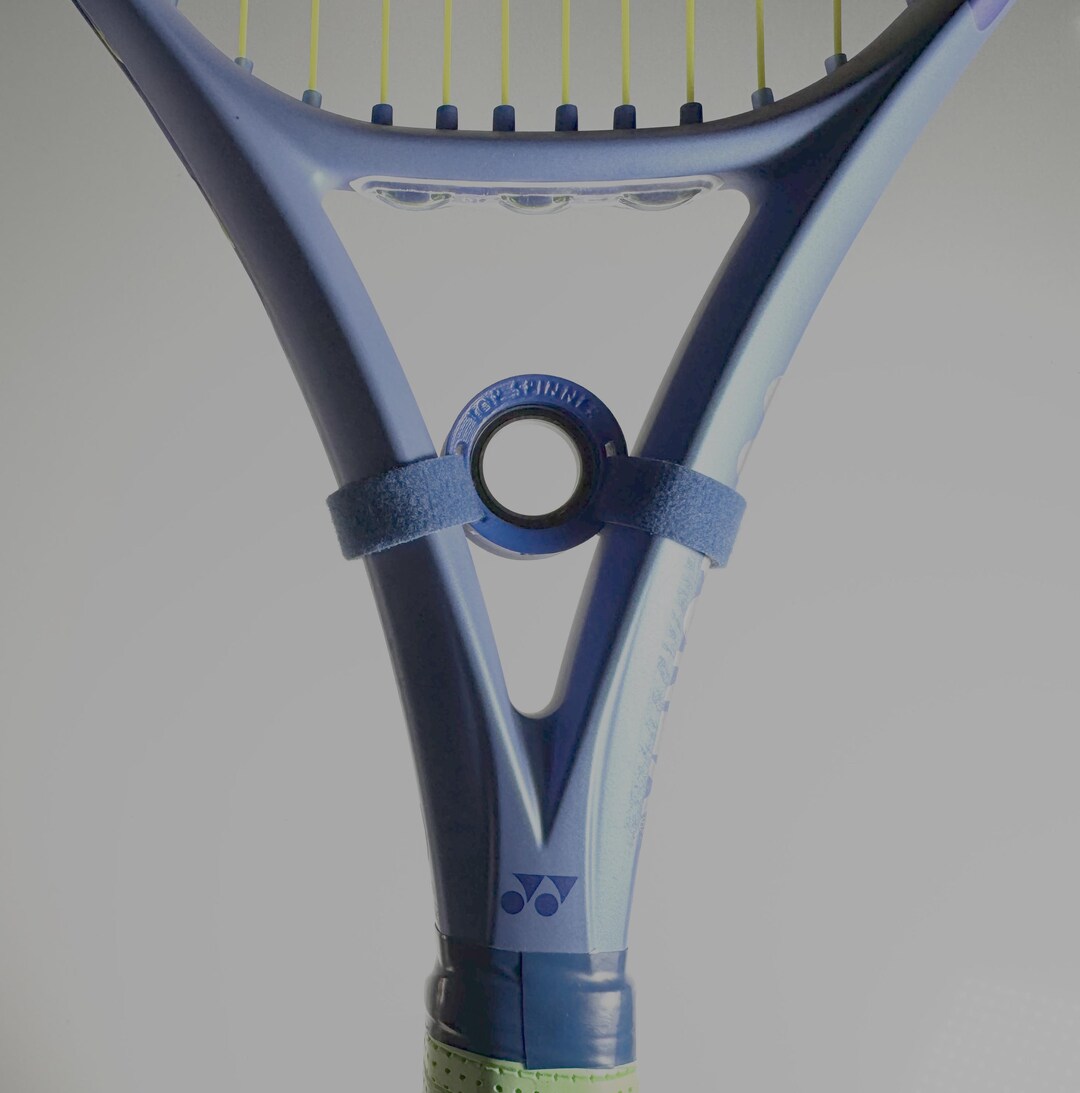 Blue Top Spinner. the World's First Tennis Racket (or Pickleball or ...
