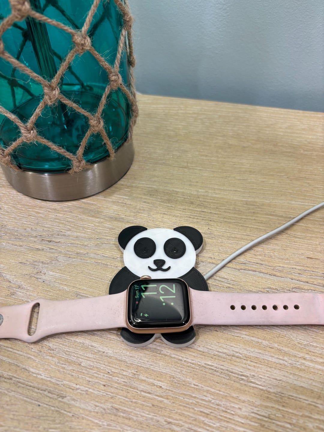 Panda Watch Charging Dock ~ Cute Watch Charger ~ Apple Watch ~ Gift for ...