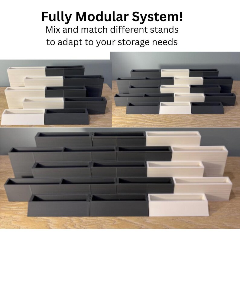 N64 Tiered Game Stand Display Shelf: Staggered Retro Gaming Organizer ...
