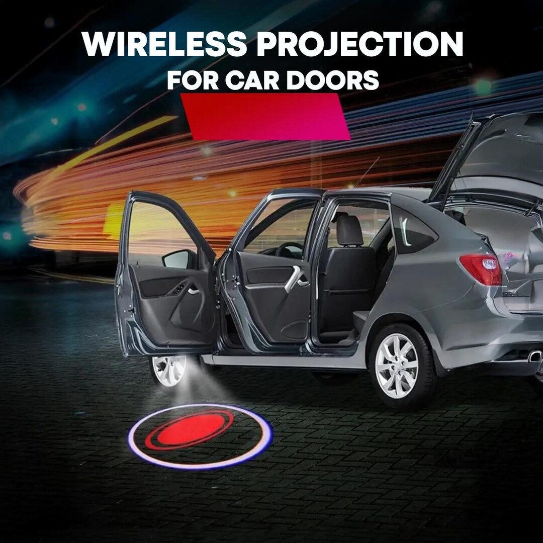 Car Door LED Logo Projector Lights, Custom Car Door Logo Projector ...