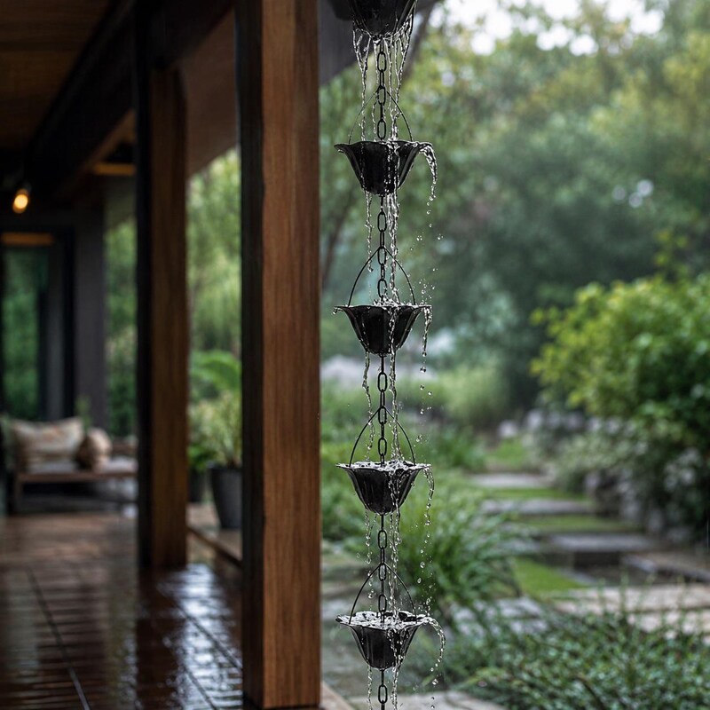 Outdoor Rain Chimes - Etsy