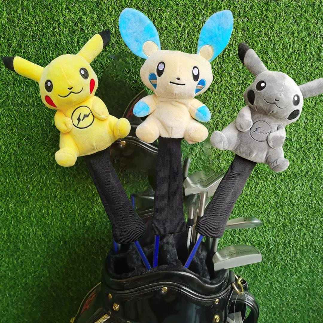 Pokémon Pikachu|charizard Golf Head Cover Golf Club Covers Fairway ...