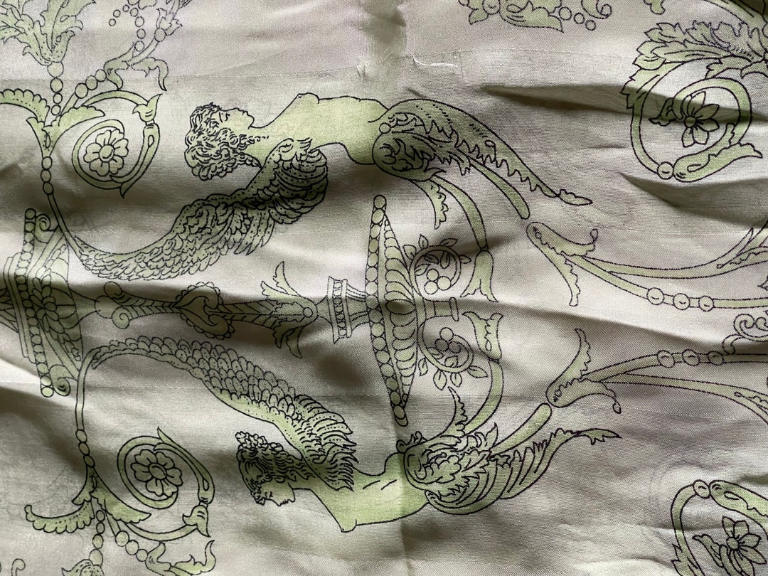 Italian Silk Scarf. Siren Mythology Scarf - Etsy
