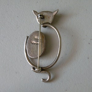 Mexican Sterling Silver 925 Cat Brooch, Pin. Taxco. - Etsy