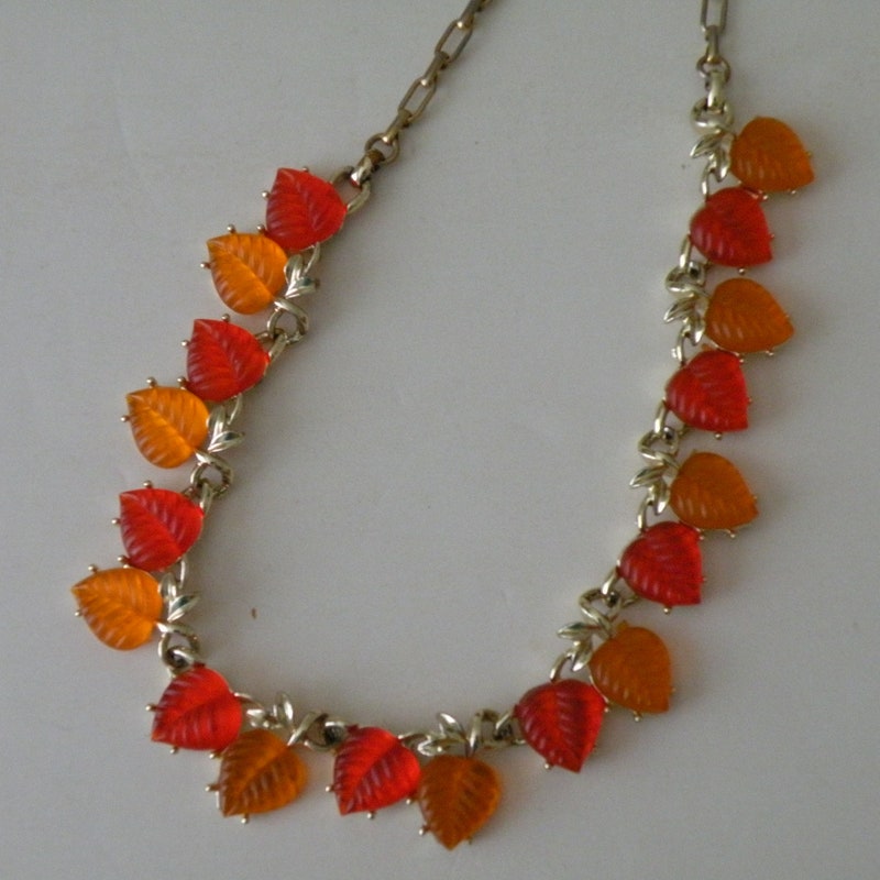 Lucite Leaves - Etsy