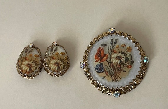 West Germany, Western Germany Floral Pattern Filigre… - Gem