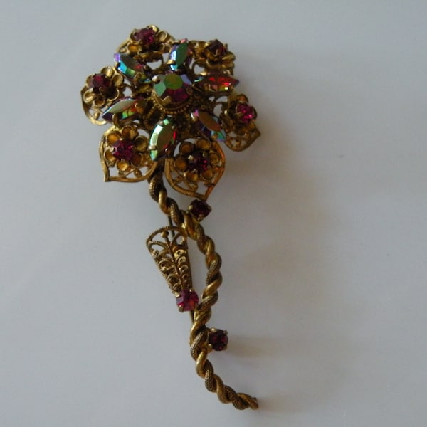 West Germany Brooch - Etsy